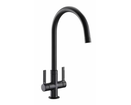 Swan Traditional Brushed Nickel Lever Tap | Magnet