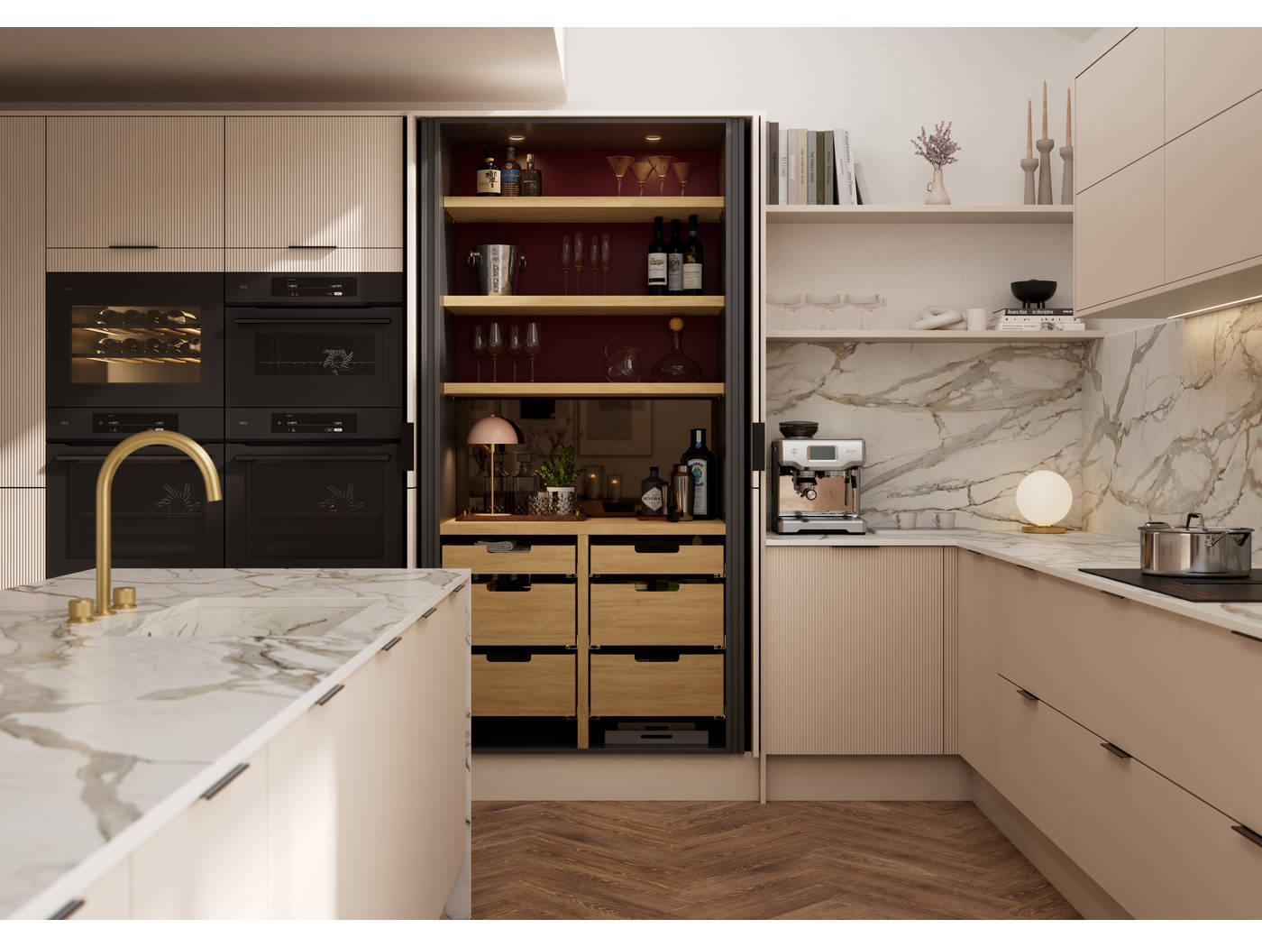 Pocket Door Larder | Magnet