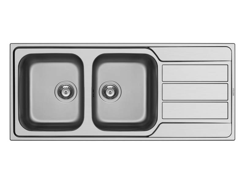 ATHENA 116X50 2B1D SS SINK | Magnet