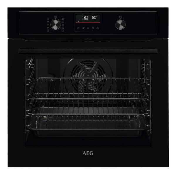AEG BPX535061B Pyro Oven Black
