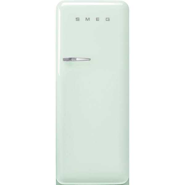 60cm 50s Style Right Hand Hinge Fridge with Icebox Pastel Green