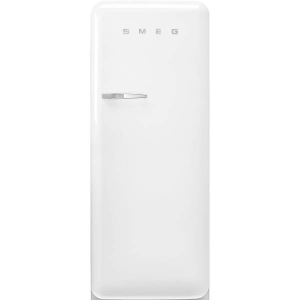 60cm 50s Style Right Hand Hinge Fridge with Icebox White