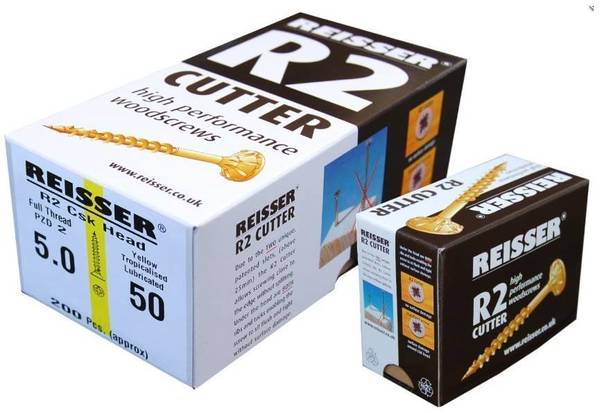 Reisser Cutter Woodscrews (200)