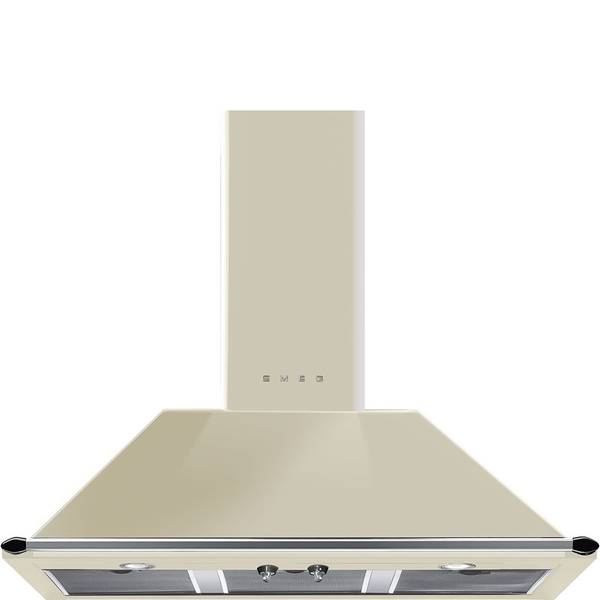 Smeg 100cm Cream Victorian Chimney Hood