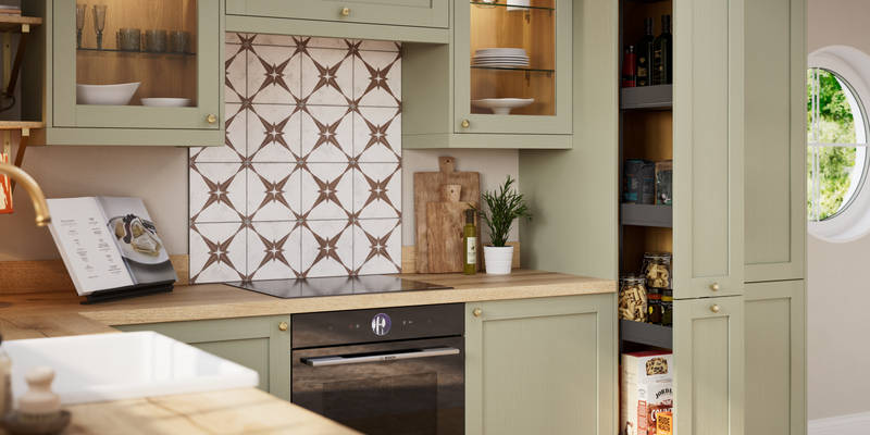 Green Kitchens | Green Kitchen Ideas | Magnet | Magnet Kitchens