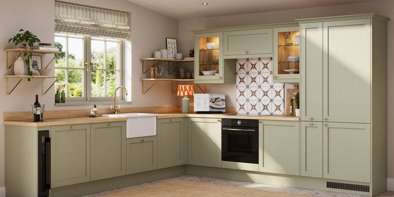 Green Kitchens | Green Kitchen Ideas | Magnet | Magnet Kitchens