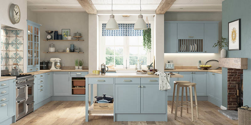 Magnet Trade | Blue Kitchens | Cool & Calming Designs | Magnet Trade