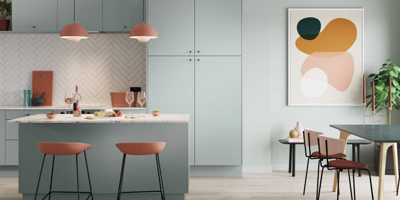 Green Kitchens | Green Kitchen Ideas | Magnet | Magnet Kitchens