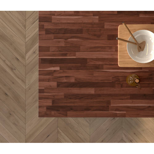dark walnut laminate worktop