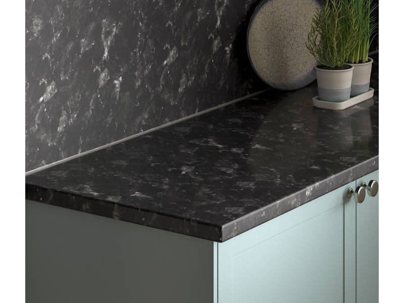 Everest Black Laminate Worktop | Magnet
