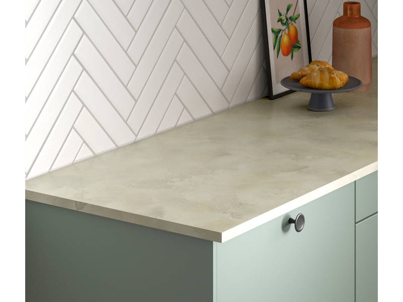 Light Concrete Laminate Worktop | Magnet