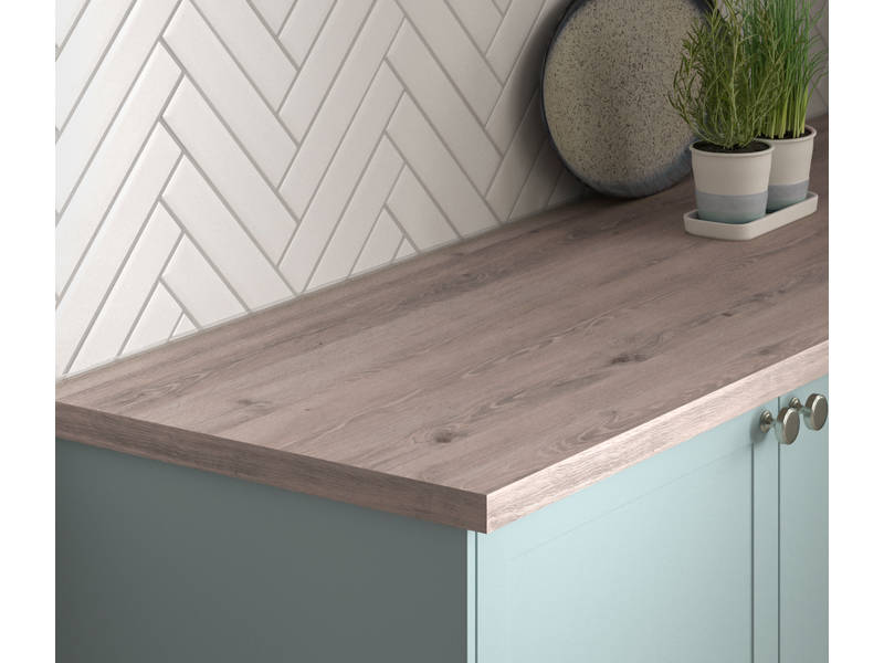 Silver Oak Laminate Worktop | Magnet