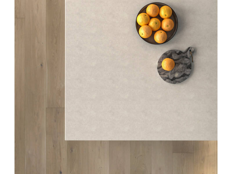 Soft White Silk Laminate Worktop | Magnet
